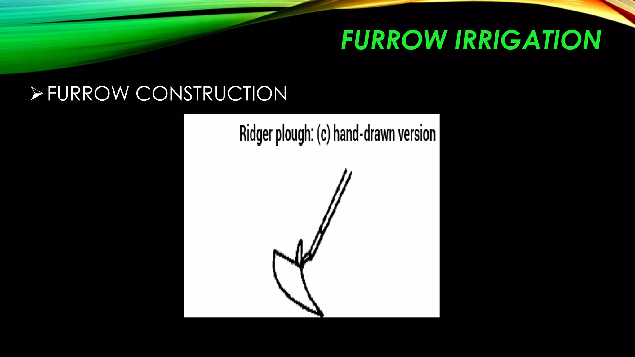 check basin , furrow and border strip method | PDF