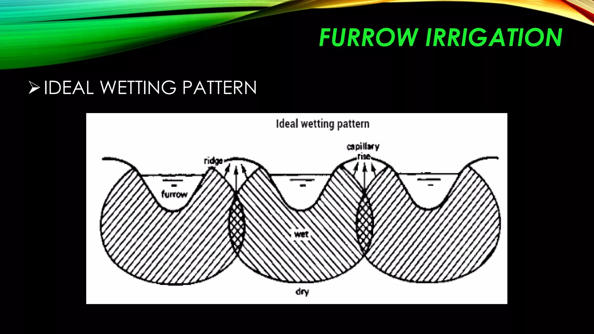 check basin , furrow and border strip method | PDF