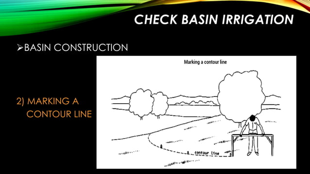check basin , furrow and border strip method | PDF