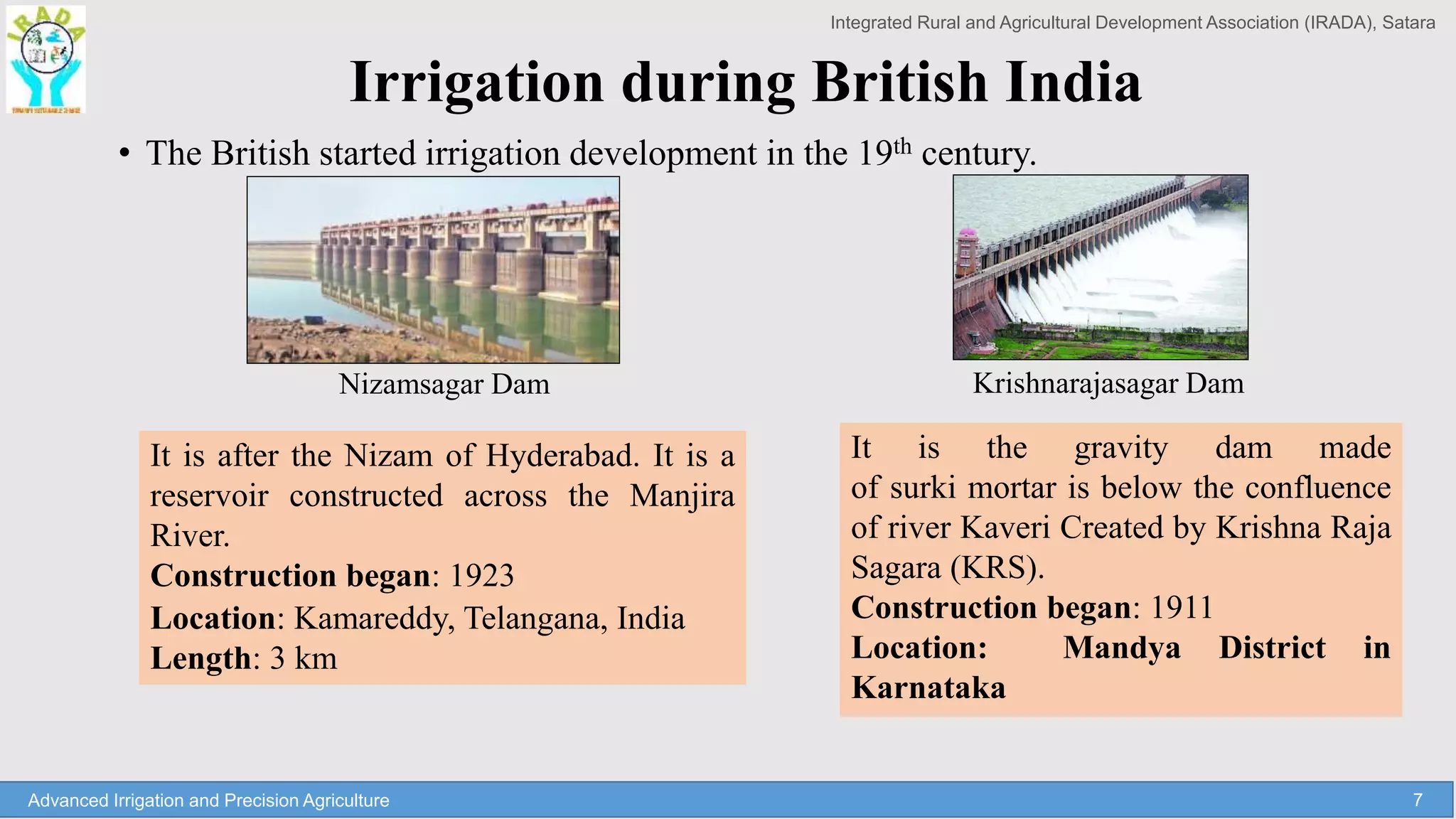 Irrigation history and methods | PPT