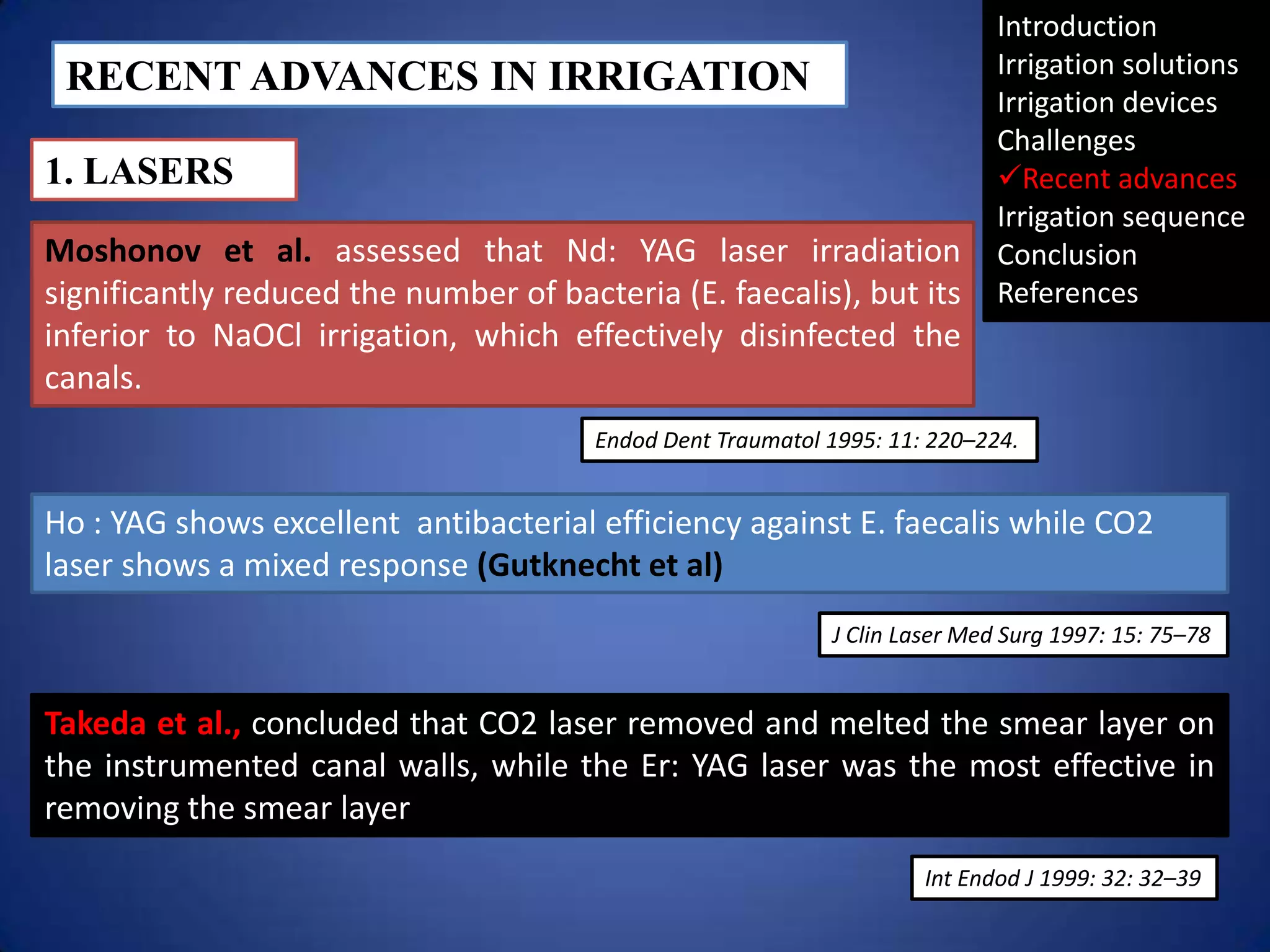 Irrigation in endodontics | PPTX