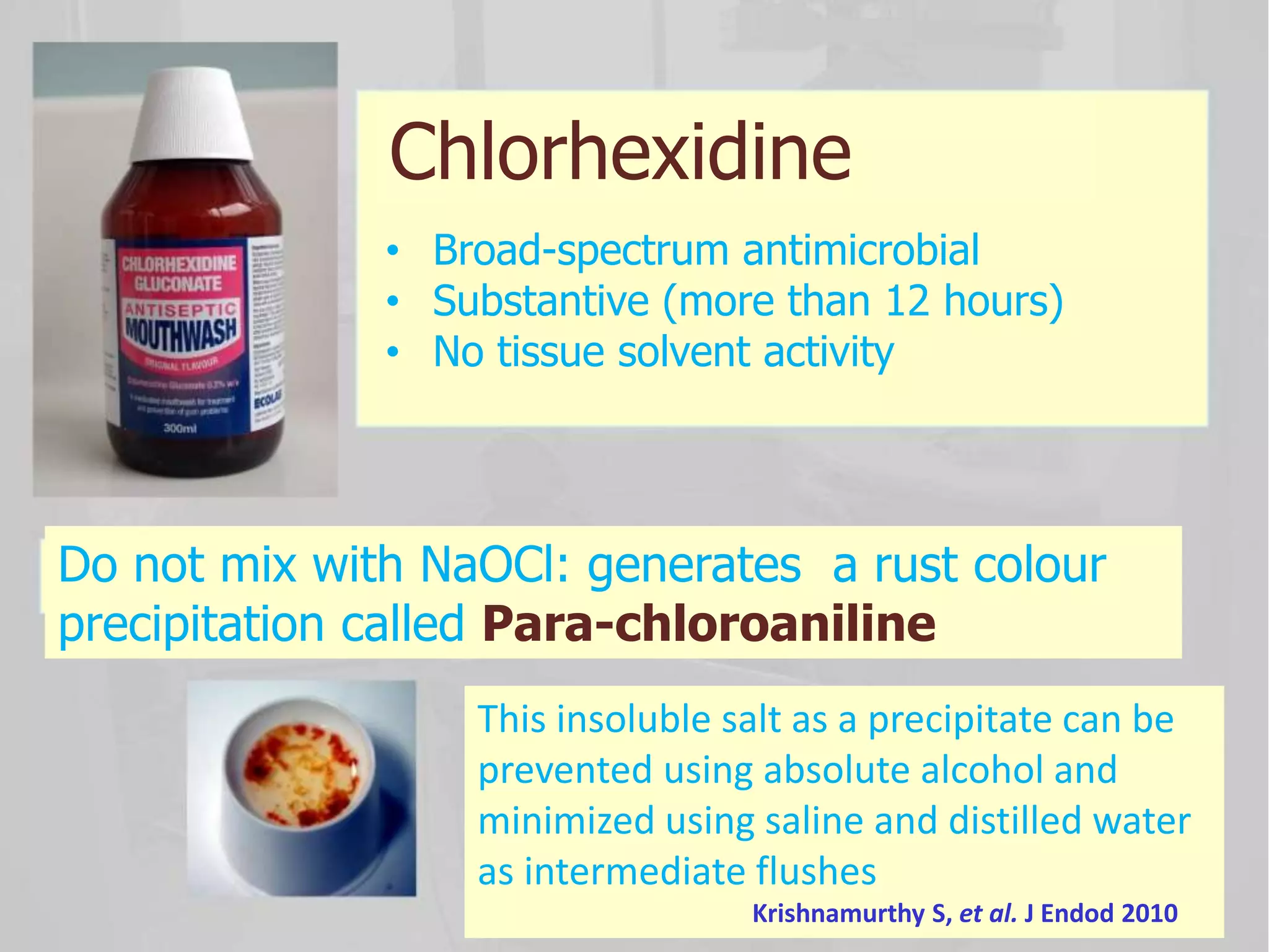 Irrigation in endodontics | PPTX