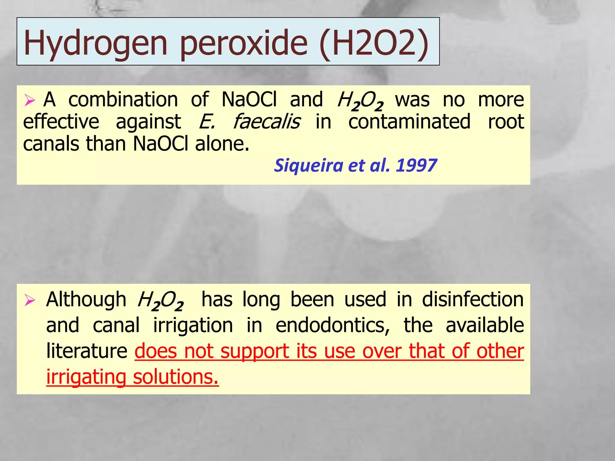 Irrigation in endodontics | PPTX