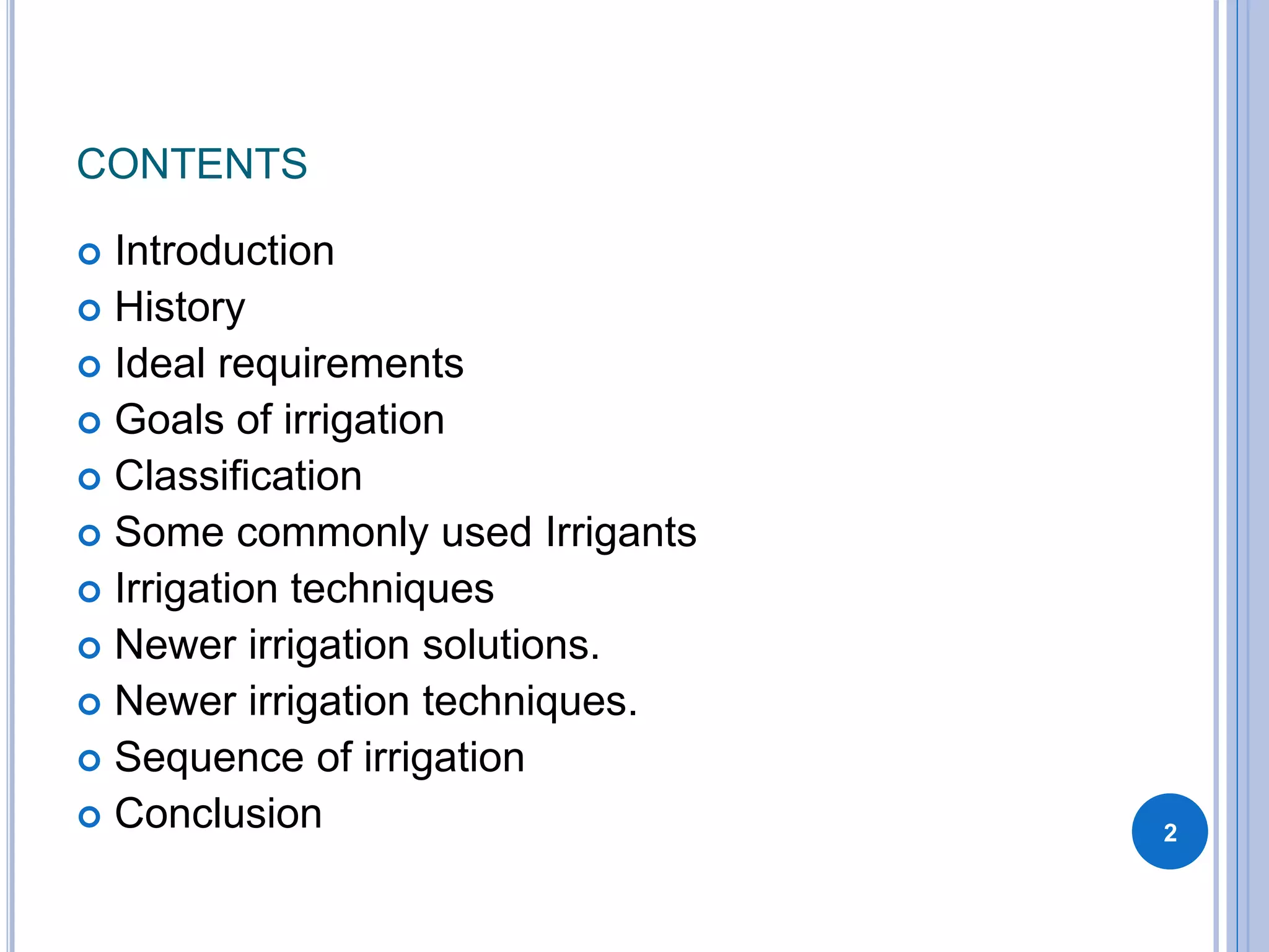 Irrigation in endodontics | PPTX