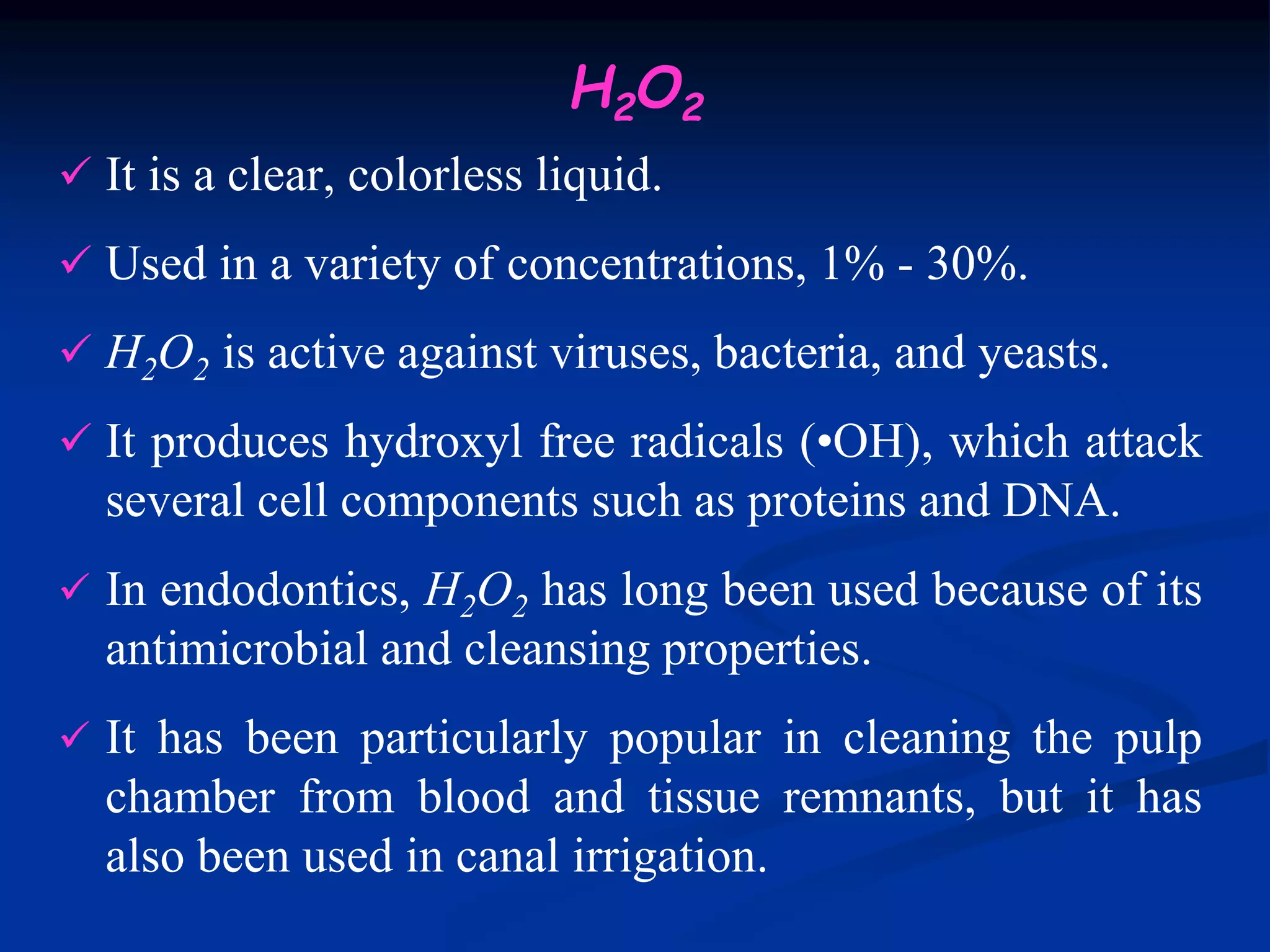 Irrigation in endo ppt | PPT
