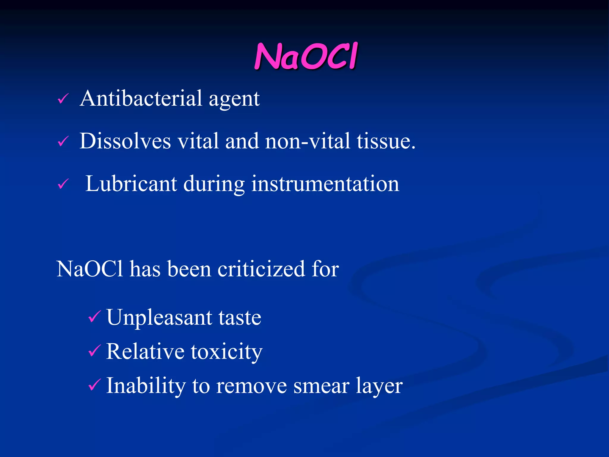 Irrigation in endo ppt | PPT