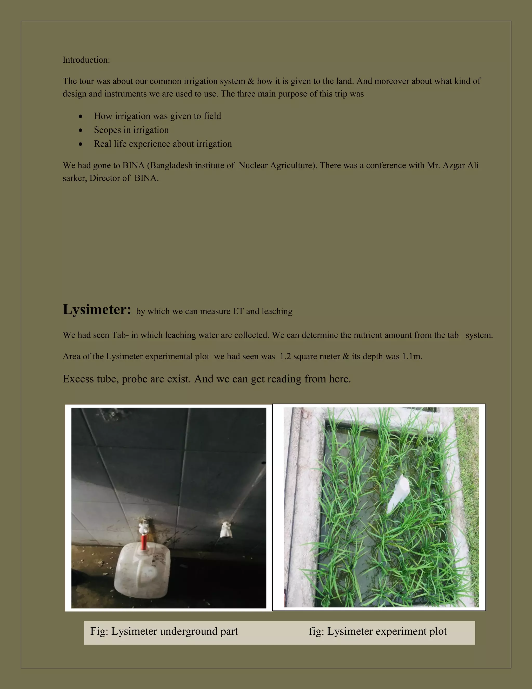 Irrigation machine, tools, implements and Functions (Irrigation abnd ...