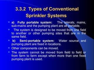 Irrigation methods | PPT