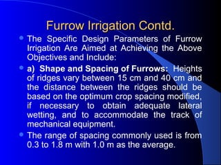 Irrigation methods | PPT