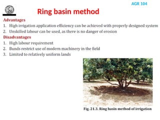 Irrigation methods agriculture engineering | PPTX