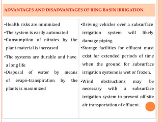 IRRIGATION METHODS AND ITS USES IN HORTICULTURE | PPTX