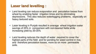 Irrigation methods in wheat | PPTX