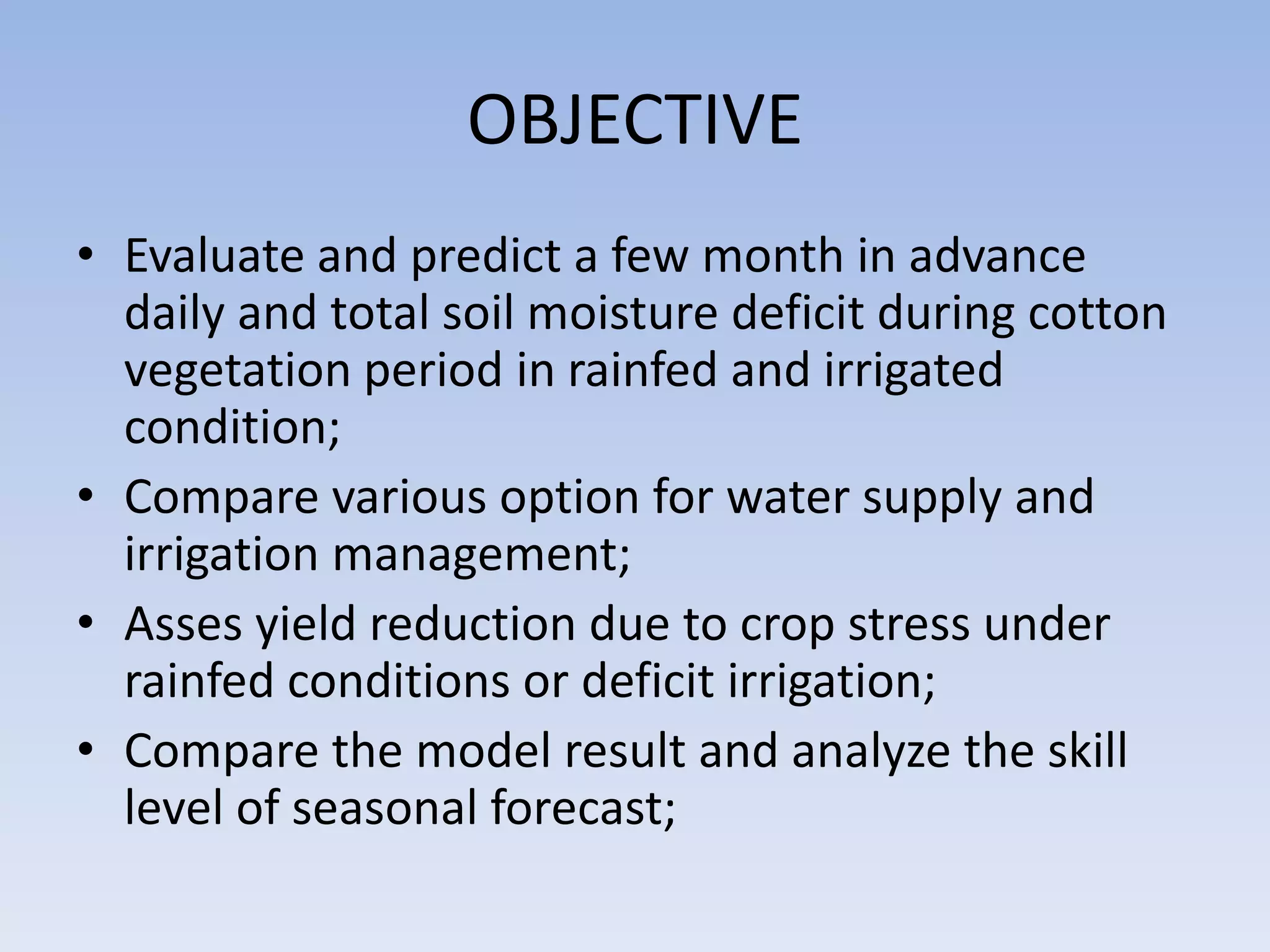 Irrigation planning with the help of cropwat 8.0 | PPTX