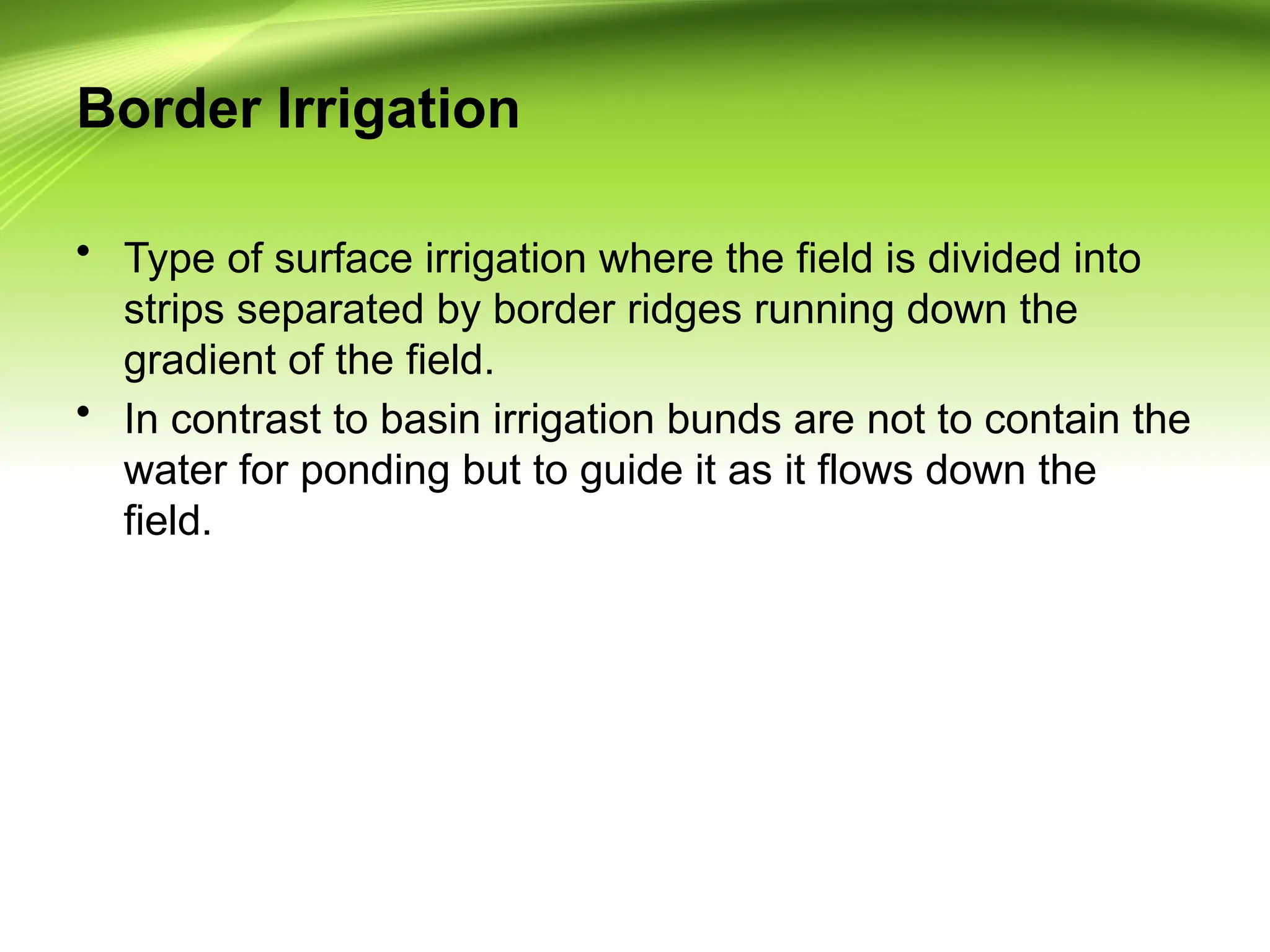 Necessity of Irrigation in Civil Engineering | PPTX