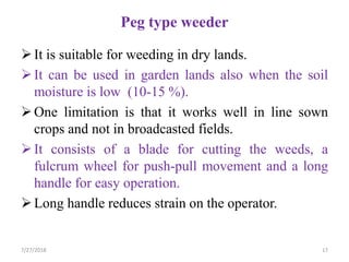 Cultivator and weeder of Bangladesh | PPTX