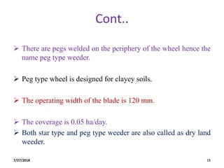 Cultivator and weeder of Bangladesh | PPTX