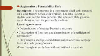 seepage through earthen dam | PPTX