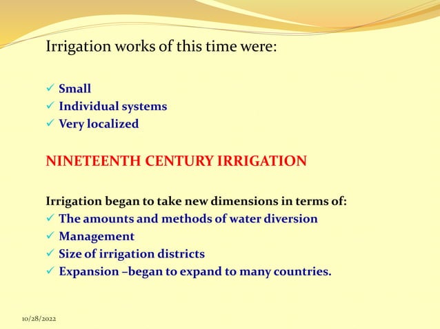 Irrigation Principles & Practices-21.ppt | Agriculture | Industries