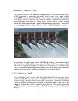 Irrigation Project Report, CTEVT, Diploma in Civil engineering | PDF