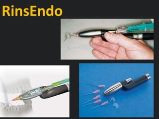 Endodontic Irrigation and root canal medicament the new methods of ...