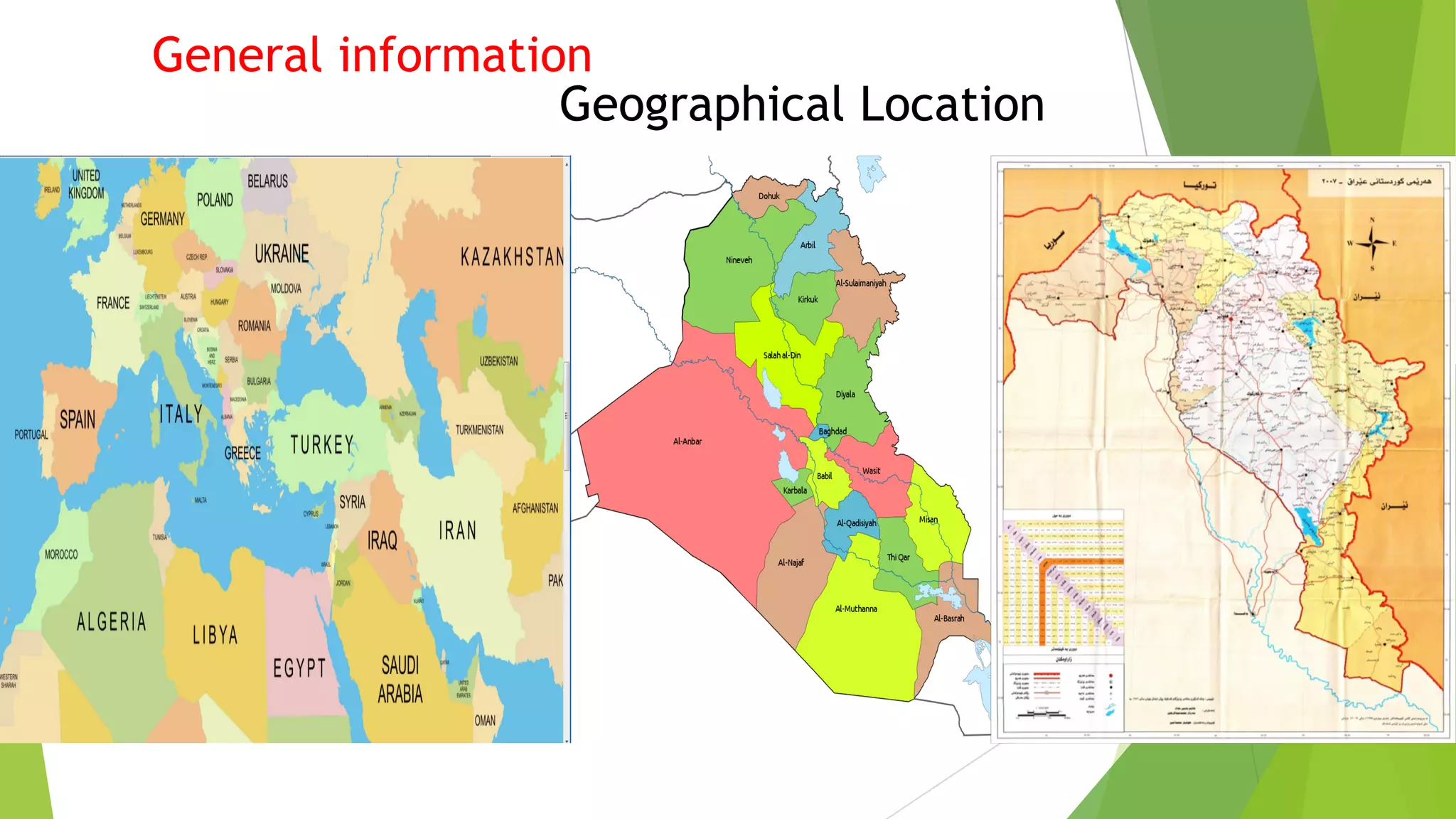 Irrigation system in kurdistan/Iraq | PDF