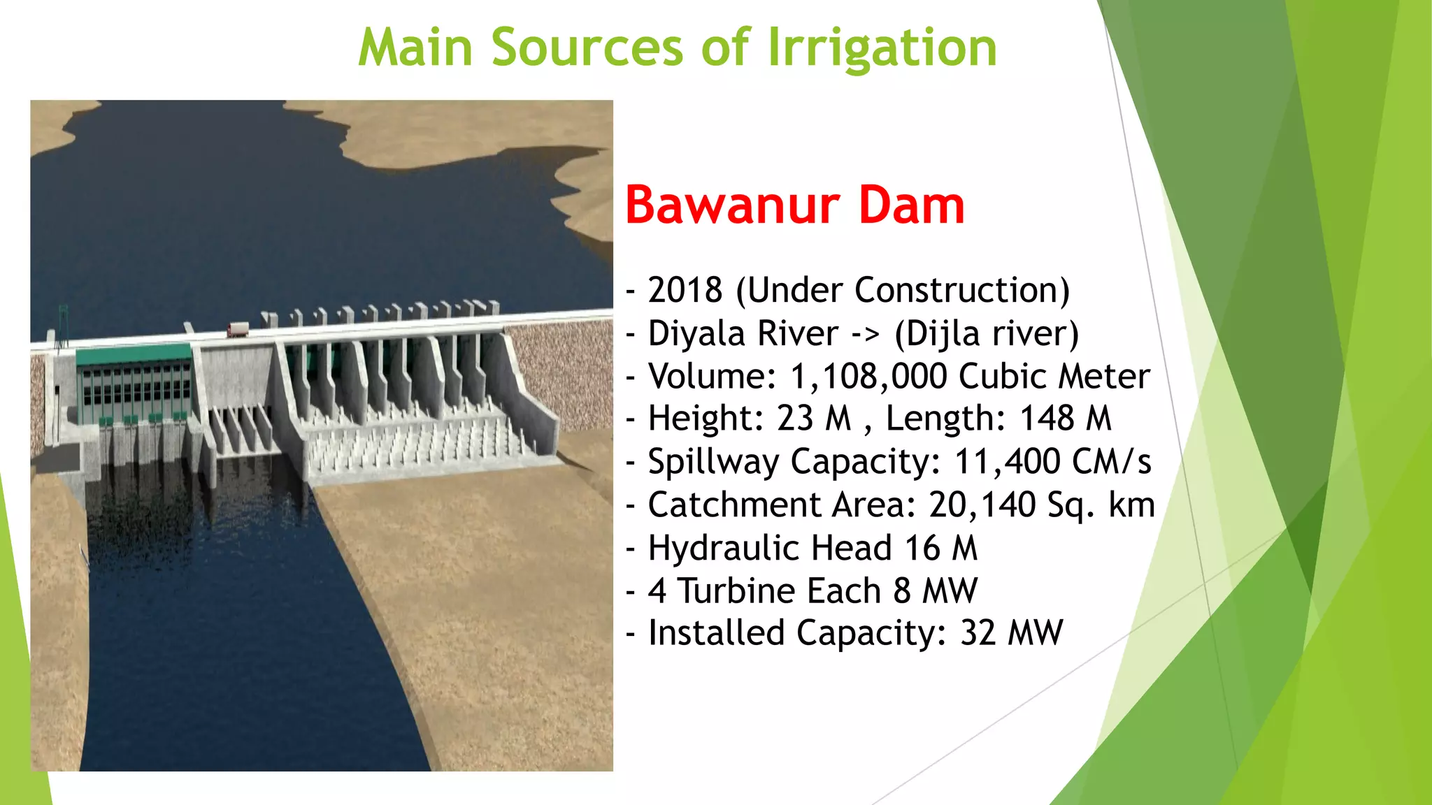 Irrigation system in kurdistan/Iraq | PDF