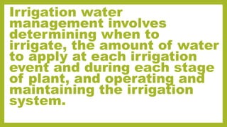 IRRIGATION SYSTEM PLAN AND DESIGN (2).pptx