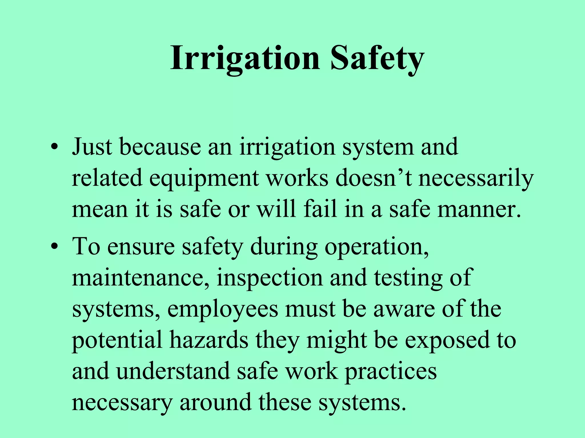 IrrigationSystemSafety1.ppt