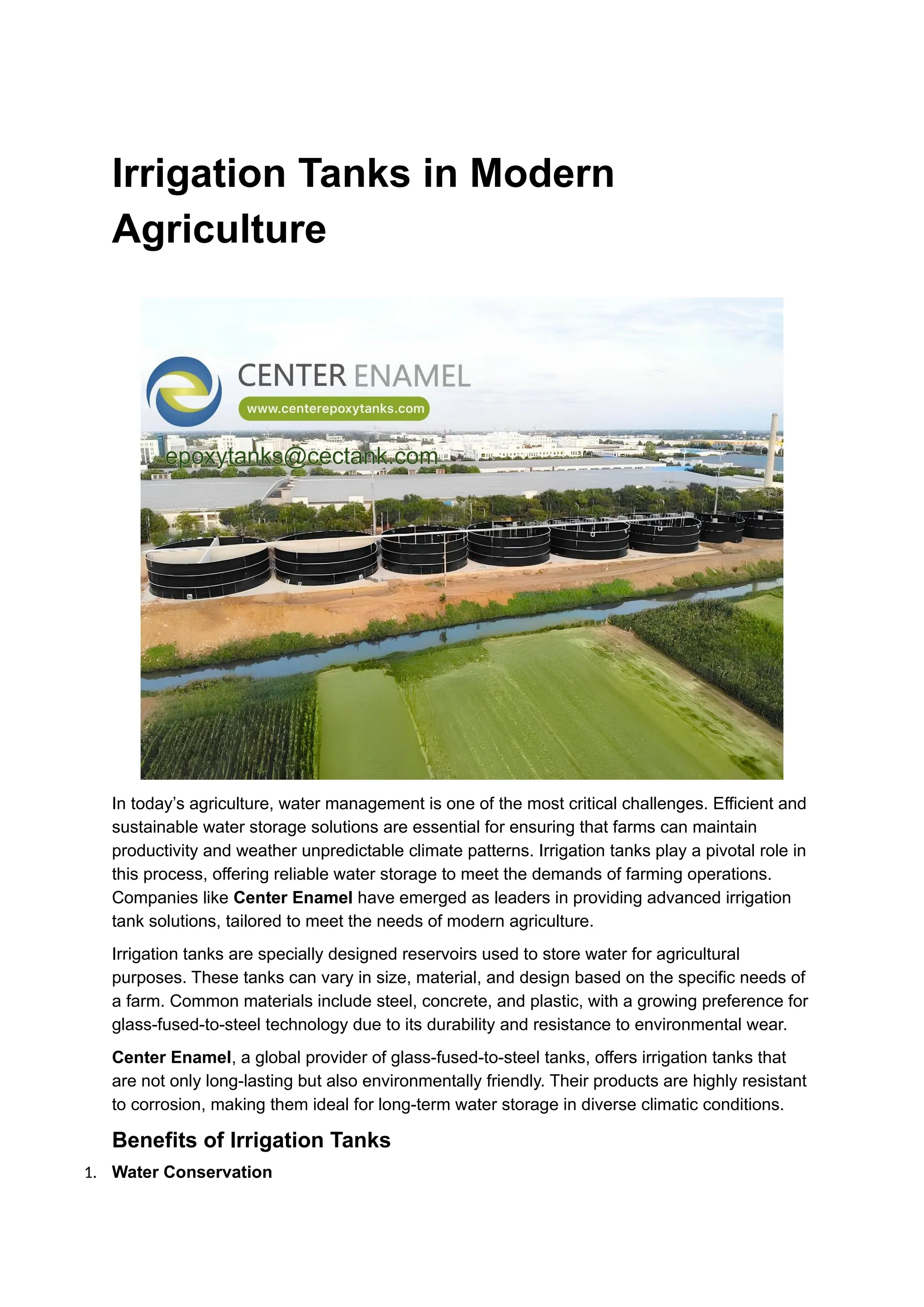 Irrigation Tanks in Modern Agriculture.docx