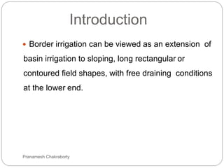 Irrigation and its Types | PPTX