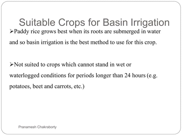 Irrigation and its Types | PPT