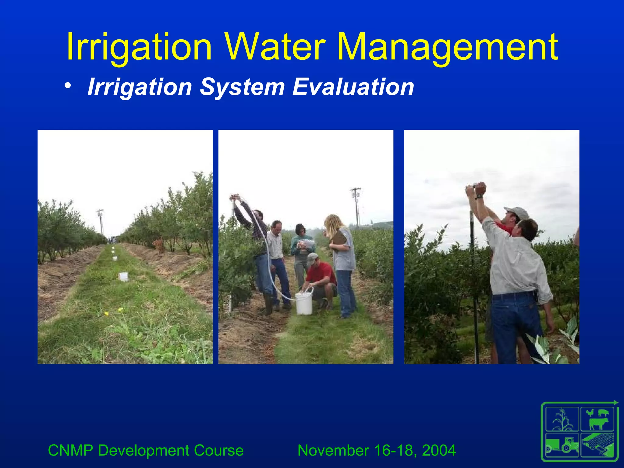 Irrigation water management 111012011501 | PPT
