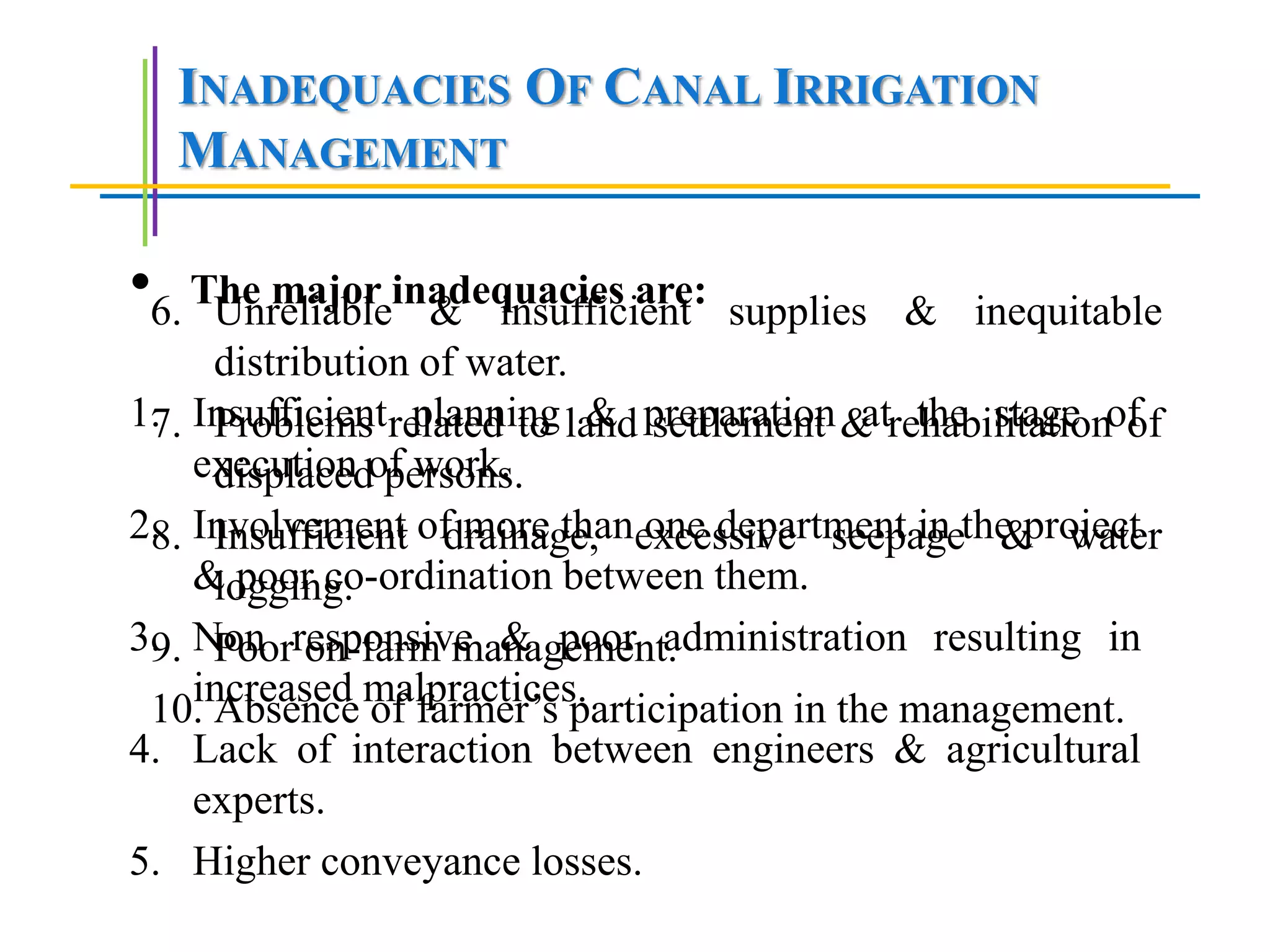 Irrigation water management | PPTX