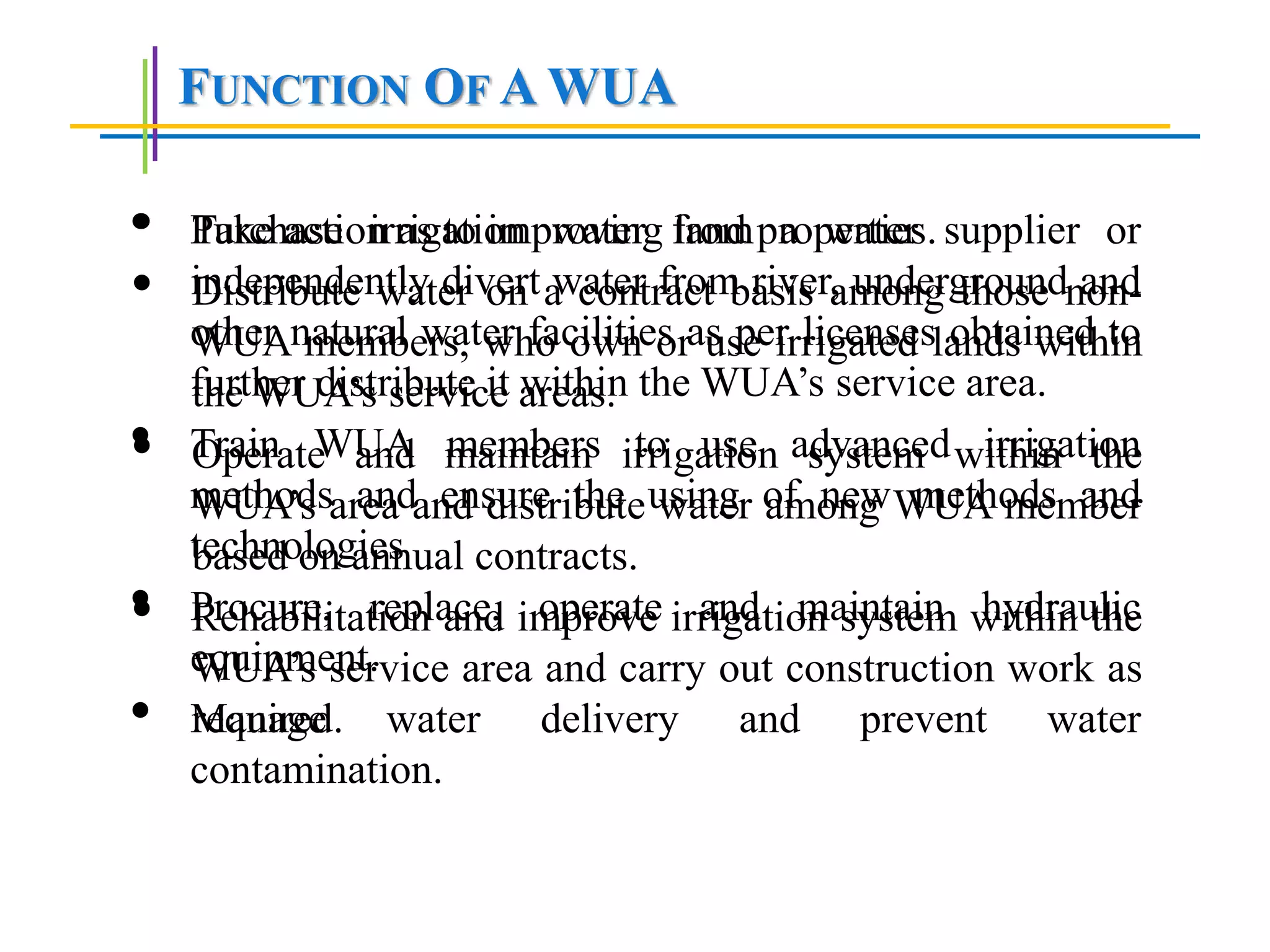 Irrigation water management | PPTX