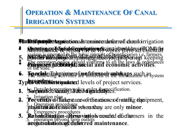 Irrigation water management | PPTX
