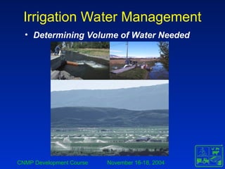 Irrigation Water Management of field crops .ppt