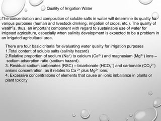 irrigation water quality (Pragya tiwari).pptx