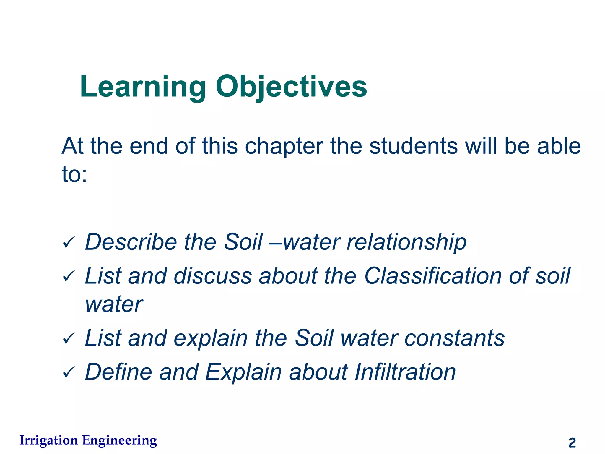 Irrigation water requirement | PPT