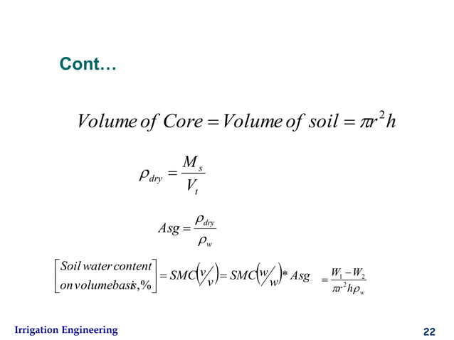 Irrigation water requirement | PPT