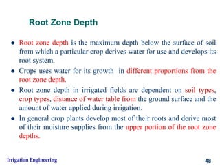 Irrigation water requirement | PPT