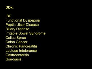 Irritable Bowel Syndrome Haitham Ahmed | PPT