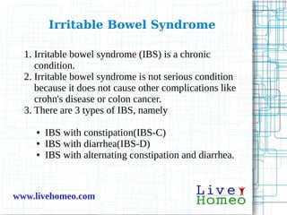 Irritable bowel syndrome | PDF