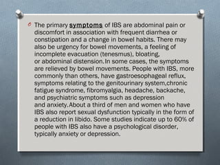Irritable bowel syndrome (ibs) | PPT