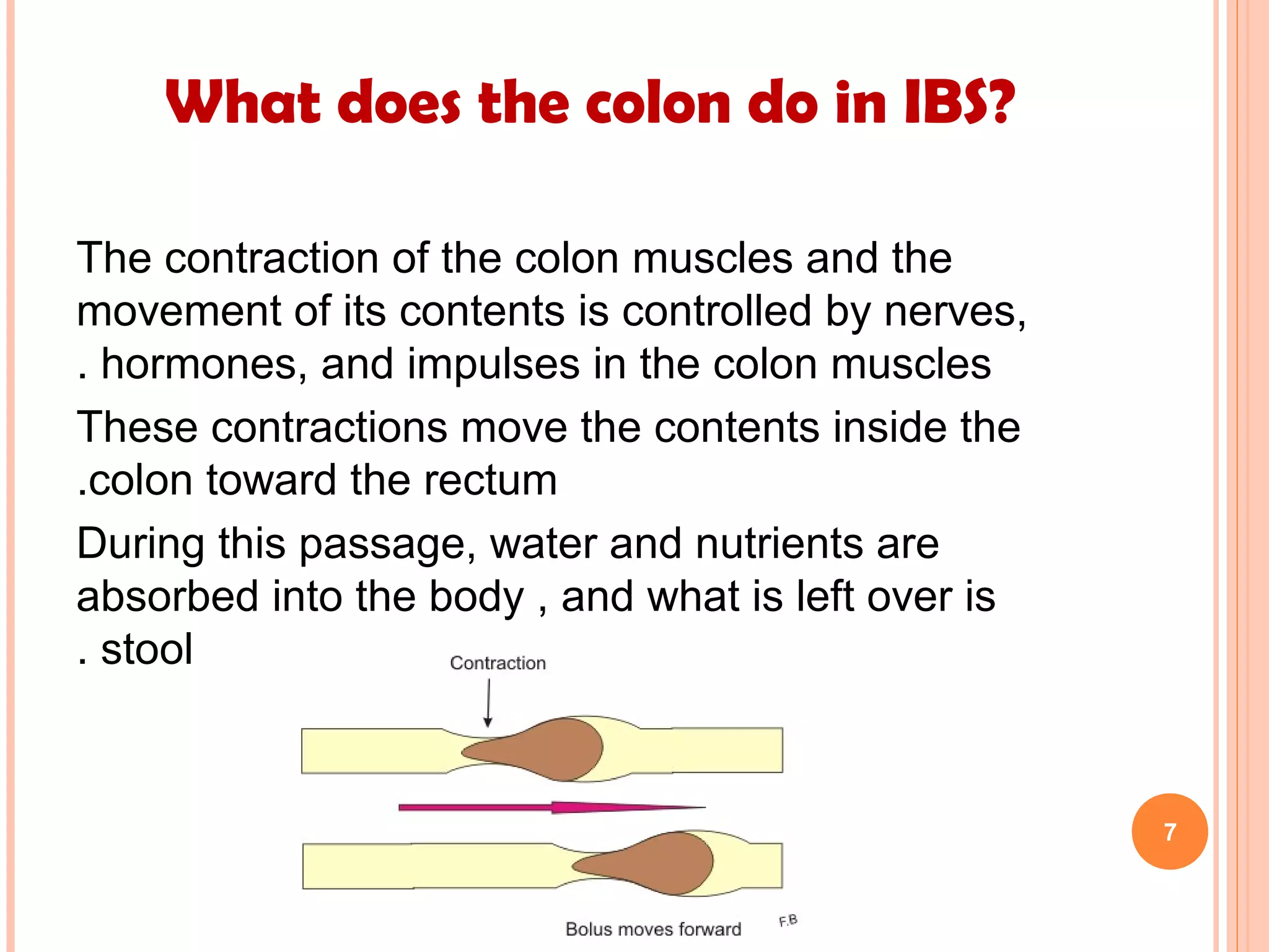 Irritable bowel syndrome | PPT