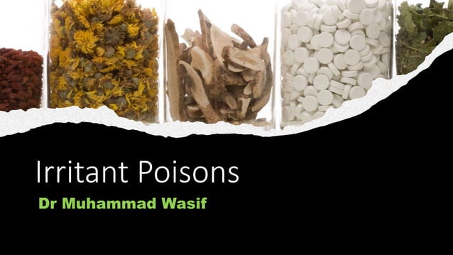 irritant poison final #poisoning # irritants # | PPTX | Digestive ...