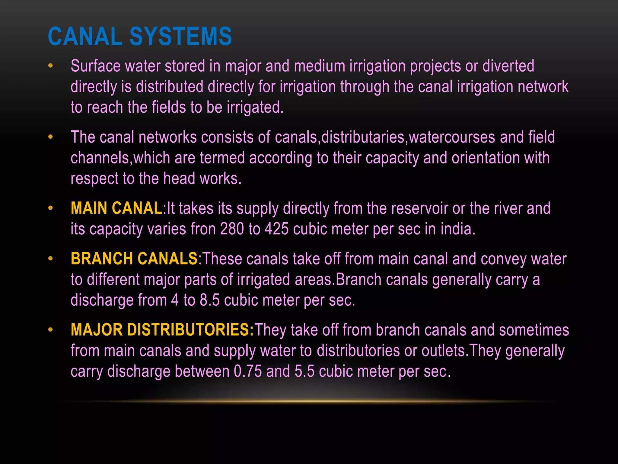 Irrigation systems of tamilnadu | PPTX