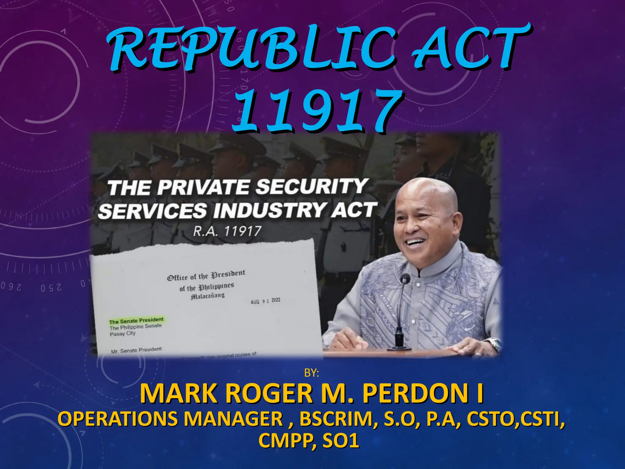 Implementing Rules and Regulation OF RA 11917.ppt