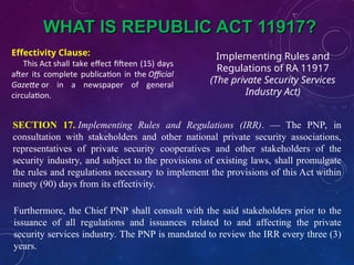 Implementing Rules and Regulation OF RA 11917.ppt
