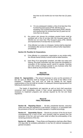 Irr ra9257 and resolution | PDF