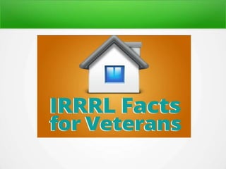 How to reduce the interest rate through a IRRRL VA | PPTX